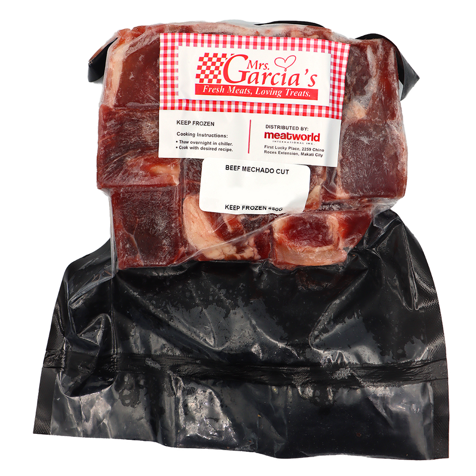 Mrs. Garcia's Beef Mechado Cut - 450g – Mrs. Garcia's Meats Manila