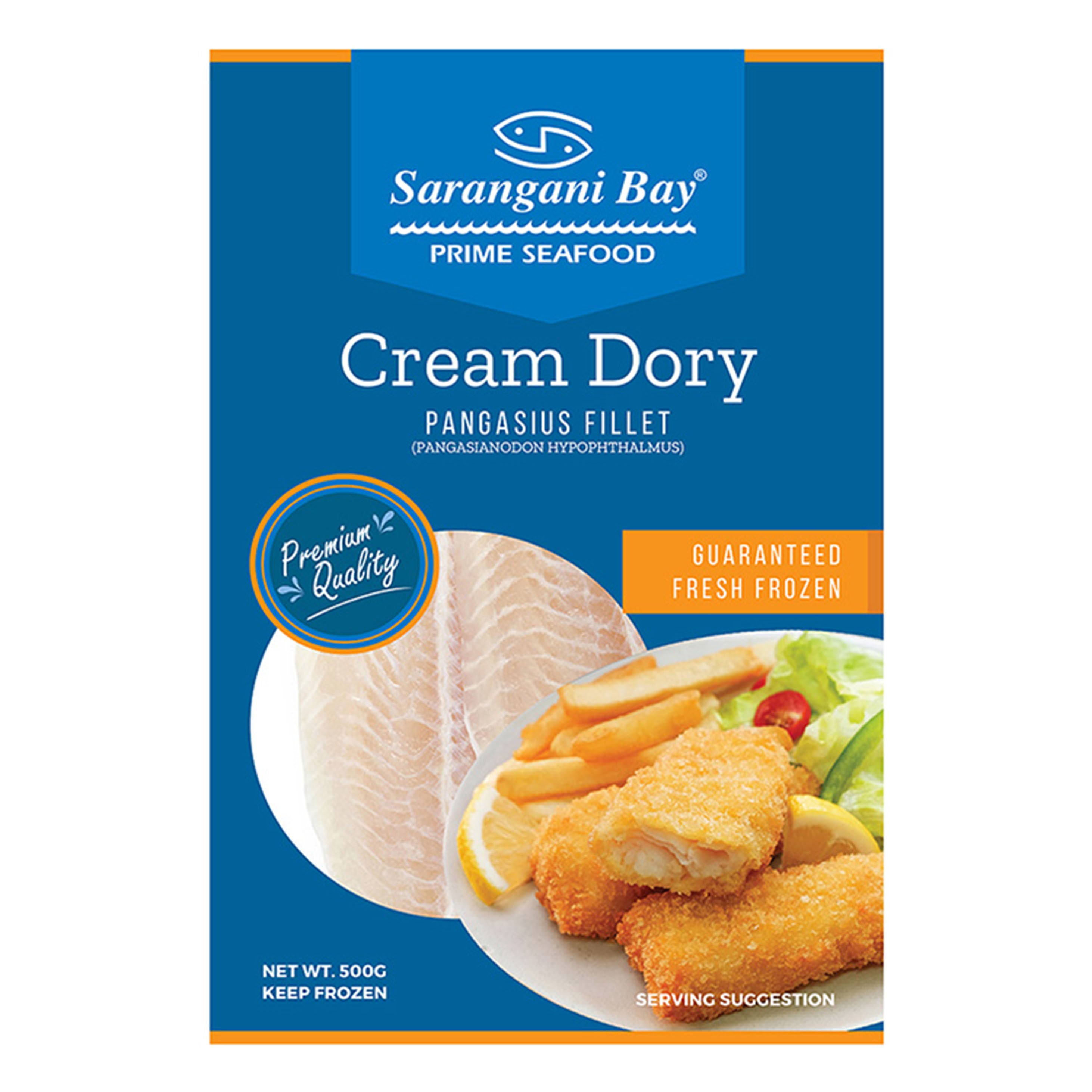 Sarangani Bay Cream Dory Fillet - 500g – Mrs. Garcia's Meats Manila