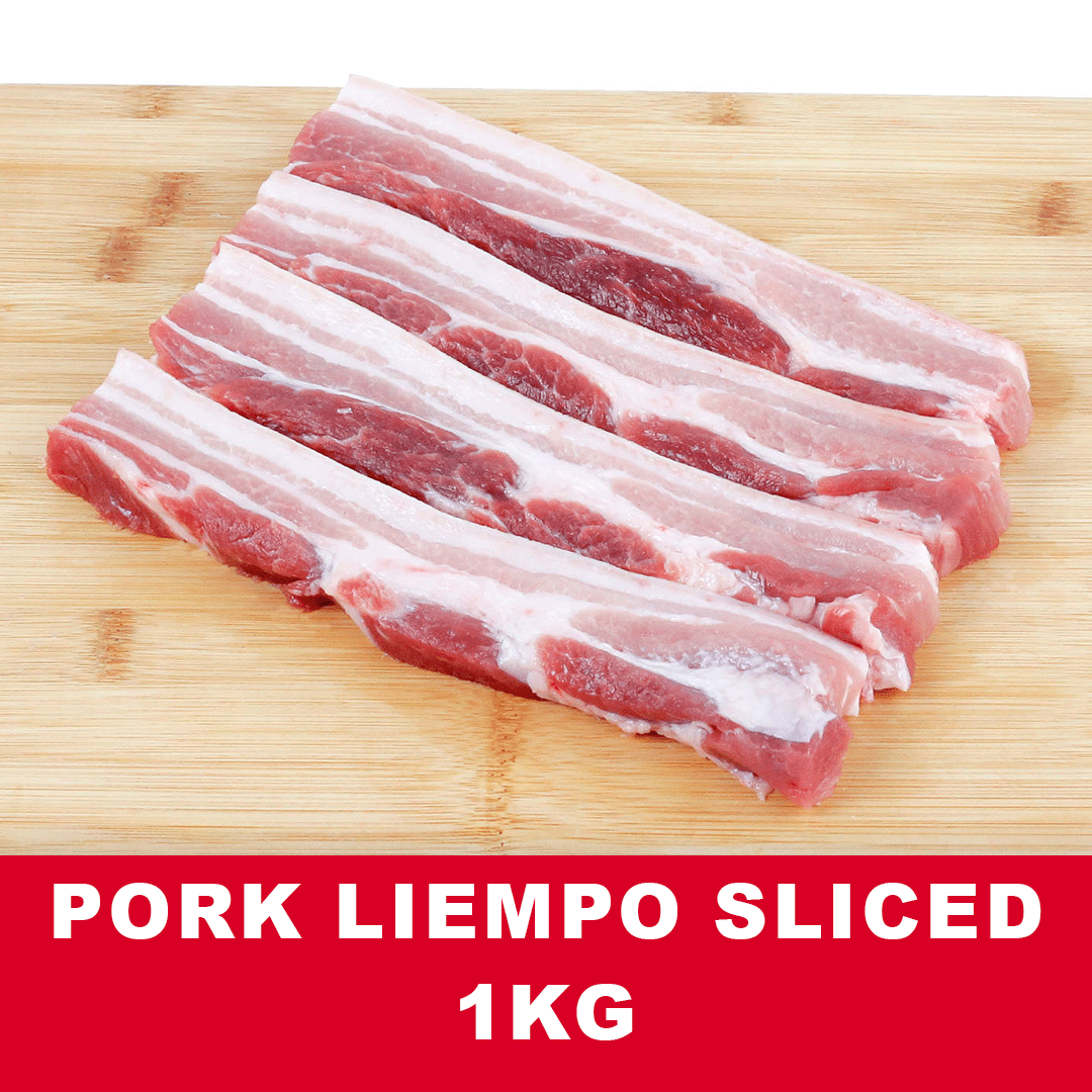 Pork Liempo Sliced - 1kg – Mrs. Garcia's Meats Manila