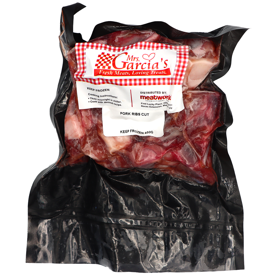 Mrs. Garcia's Pork Spare Ribs (Chopped) - 450g – Mrs. Garcia's Meats Manila